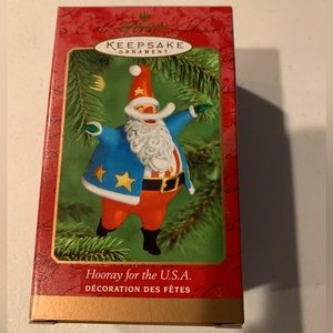 Hallmark | Holiday | 200 Hallmark Hooray In The Usa Ornament | Poshmark